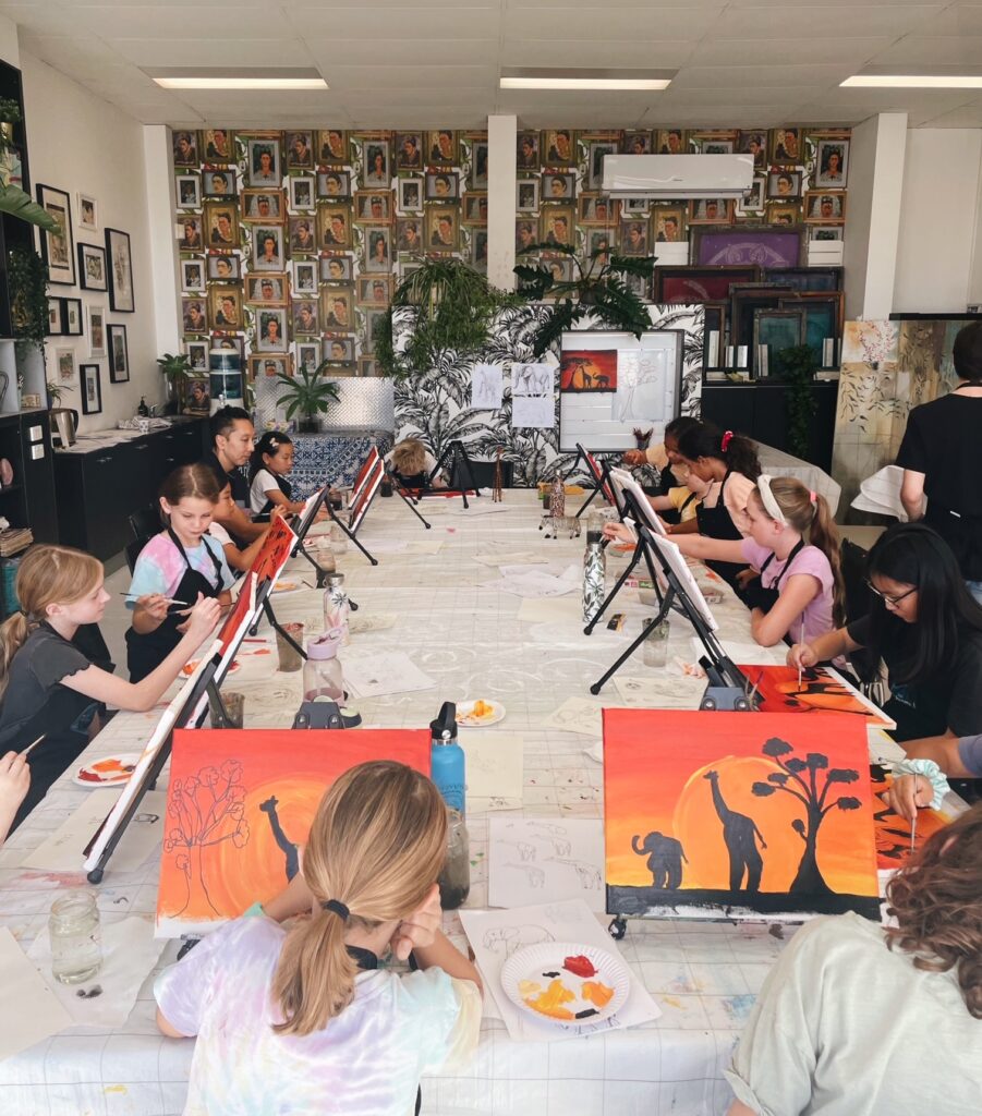 School Holiday Painting Workshops – 2 Hour | The Chroma Club