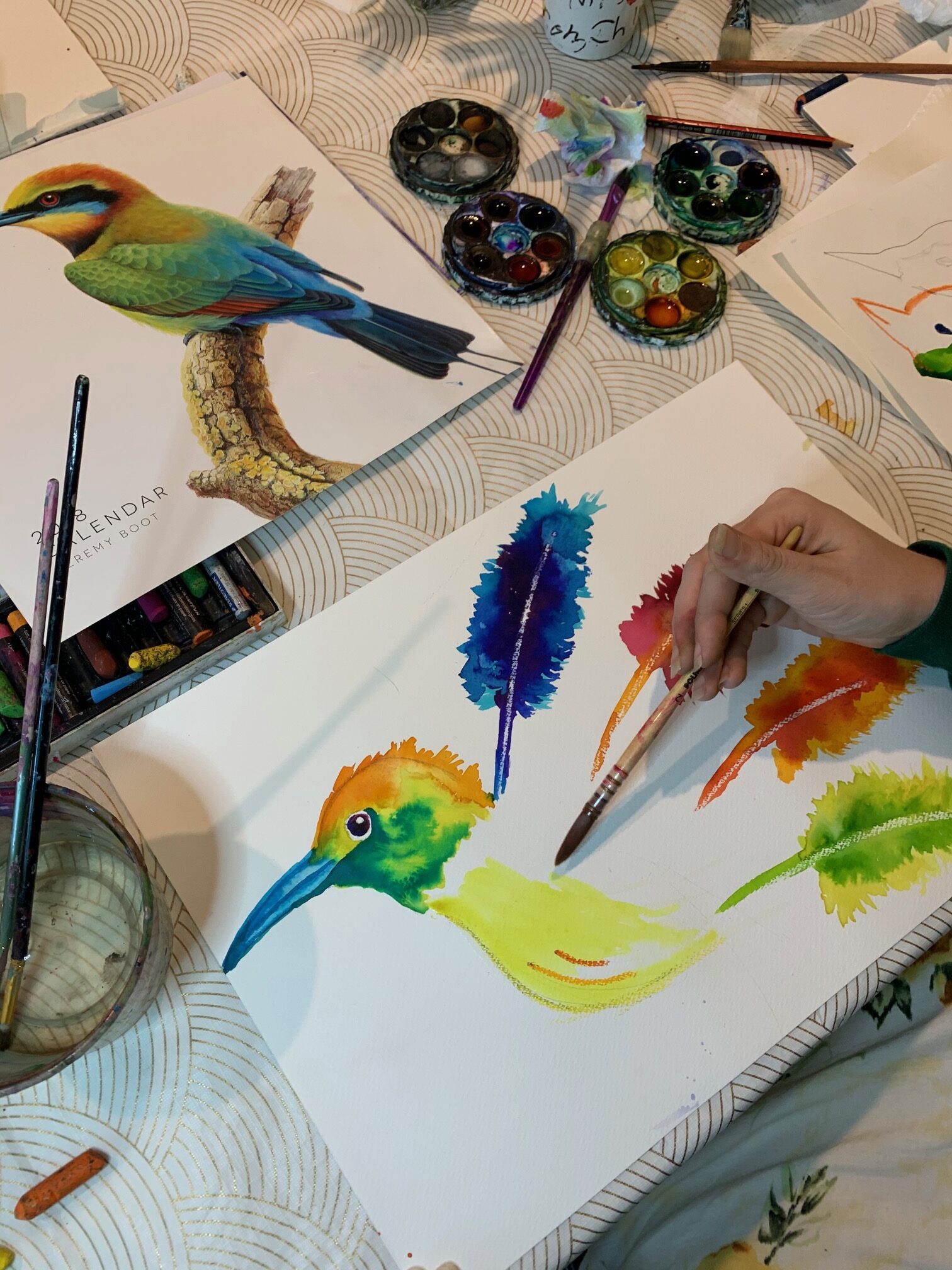 School Holiday Painting Workshops – 2 Hour | The Chroma Club