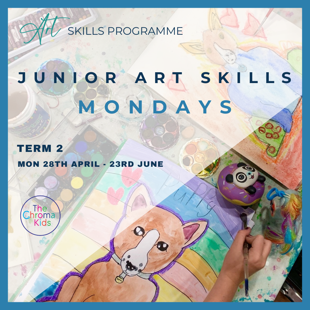 Junior Art Skills (MONDAYS) - Term 2 - The Chroma Club