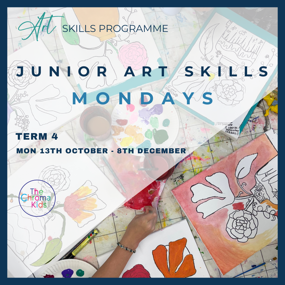Junior Art Skills (MONDAYS) - Term 4 - The Chroma Club